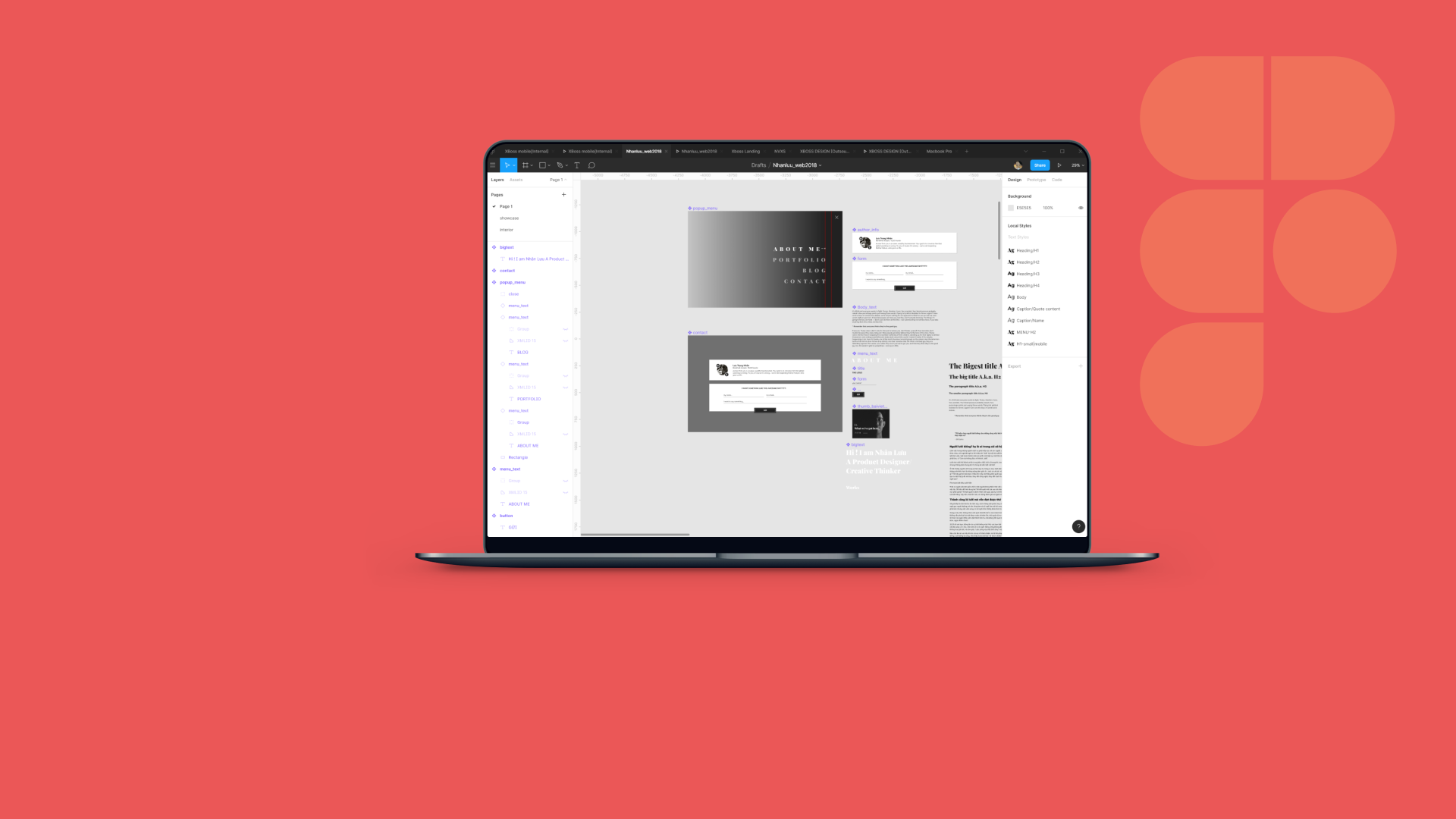 Figma, một công cụ tuyệt vời để làm giao diện web/app - Nhân Lưu - A ...