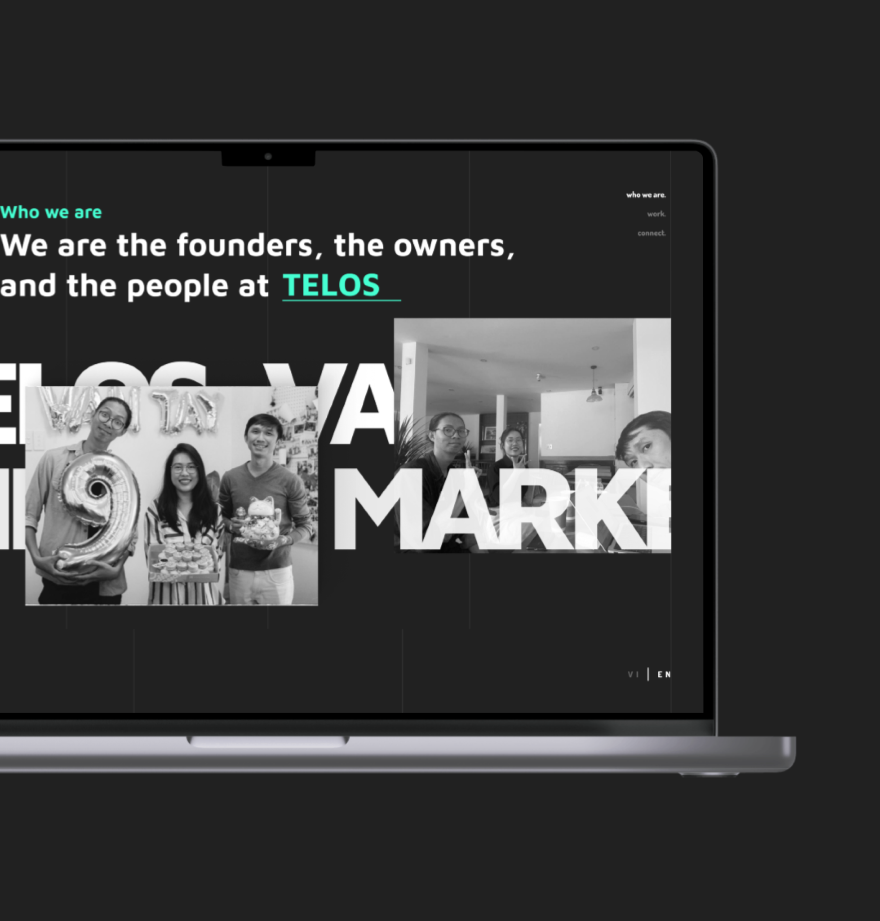 The Founders website - Nhân Lưu - A creative thinker