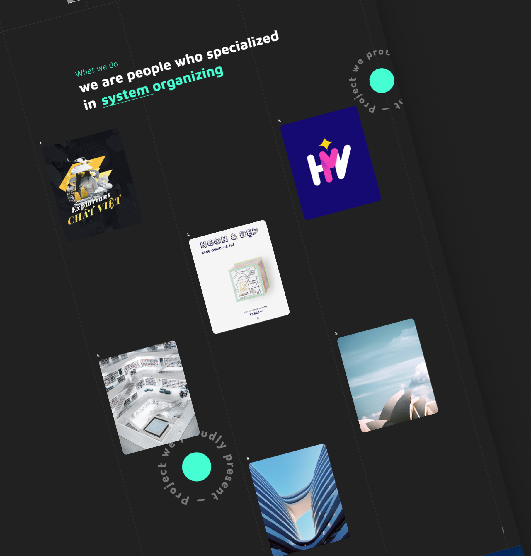 The Founders website - Nhân Lưu - A creative thinker